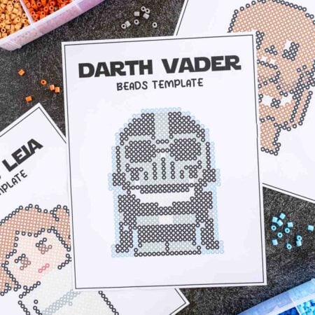 Star Wars Perler Beads (Free Printable Patterns) - Play Party Plan