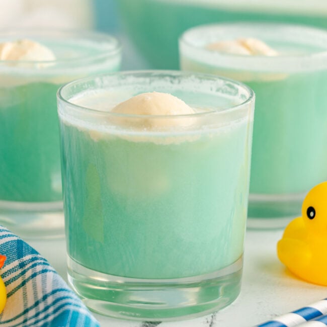 Non-Alcoholic Blue Punch (for Baby Shower!) - Play Party Plan