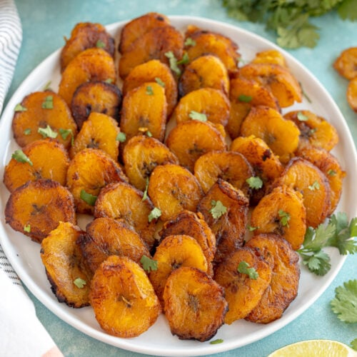 The Best Fried Sweet Plantains (Maduros) - Play Party Plan