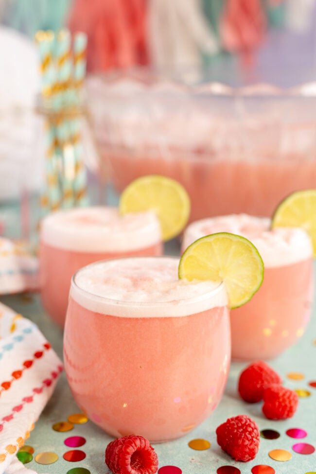 Pink Punch Recipe (Baby Shower Punch) - Play Party Plan