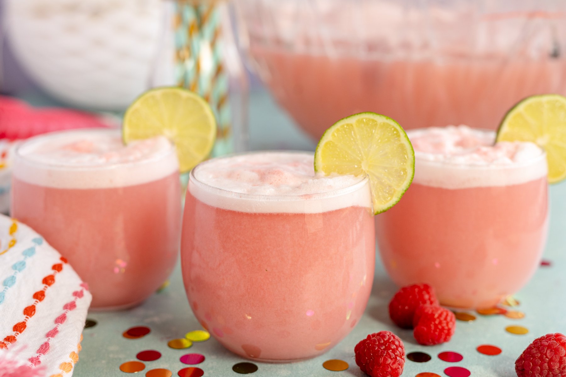 Pink Punch Recipe (Baby Shower Punch) - Play Party Plan