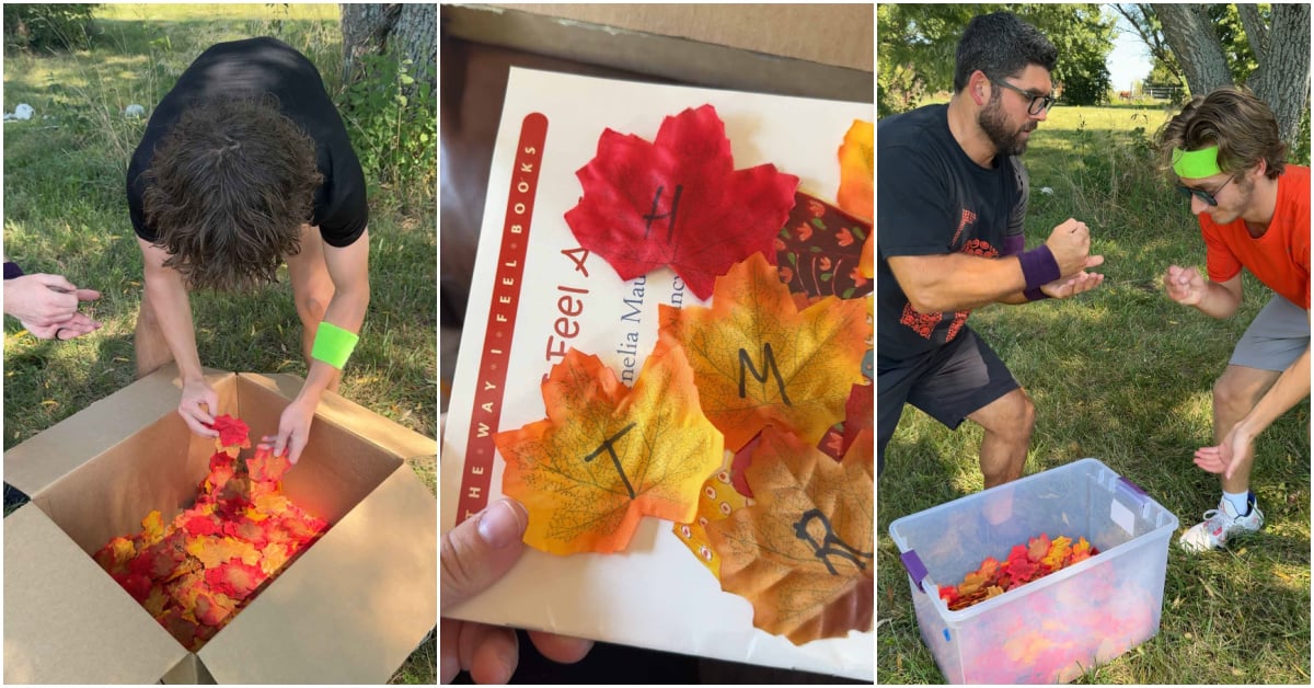 Leaves and Letters Fall Party Game - Play Party Plan