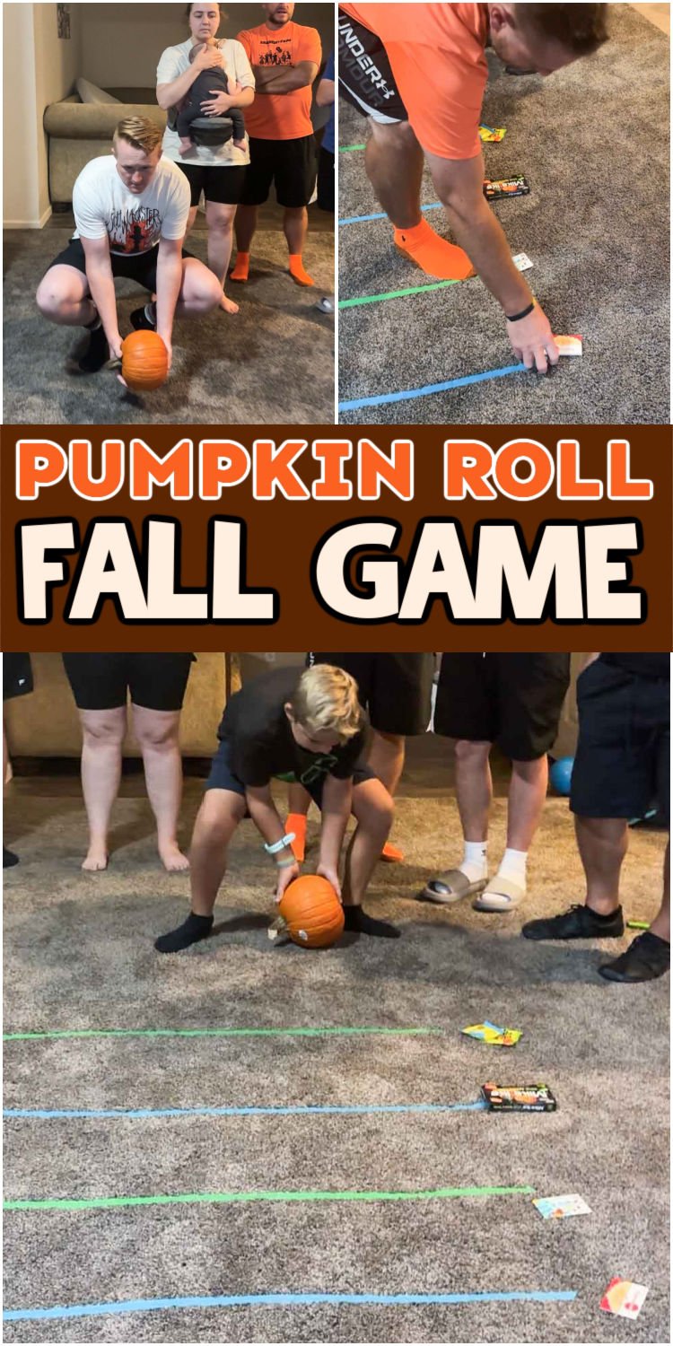 Pumpkin Roll Fall Party Game - Play Party Plan