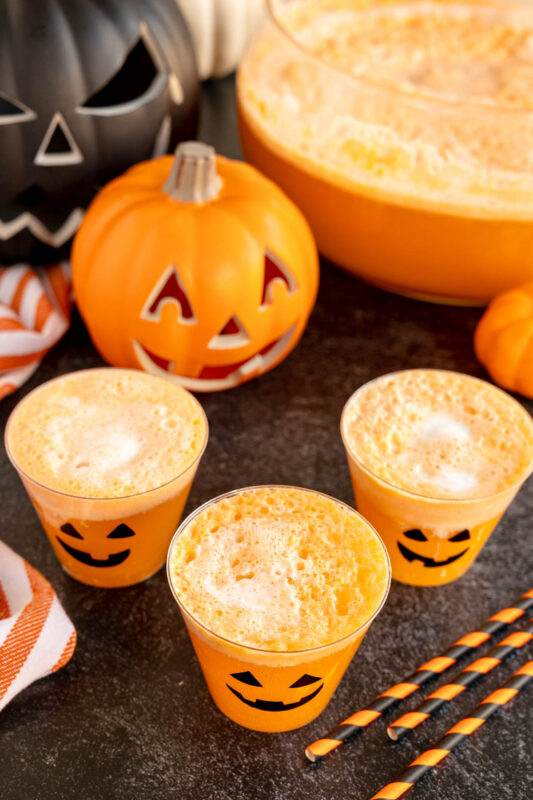 Easy Halloween Pumpkin Punch - Play Party Plan