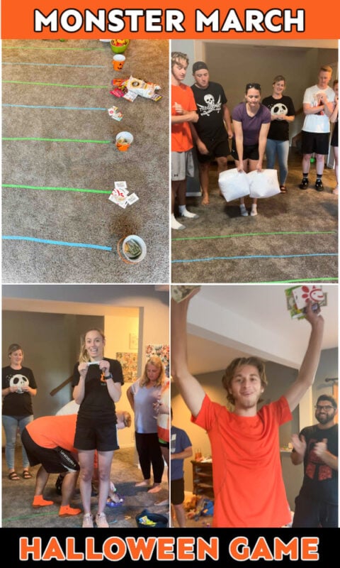 Monster March Halloween Game - Play Party Plan