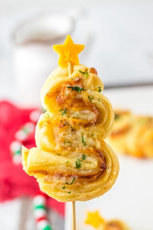 Ham and Cheese Christmas Tree Appetizer - Play Party Plan