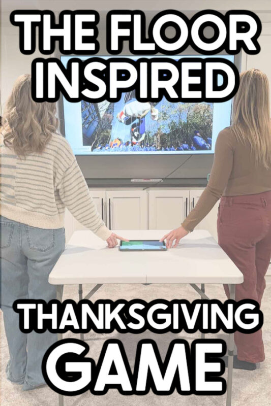 The Floor Inspired Thanksgiving Game - Play Party Plan