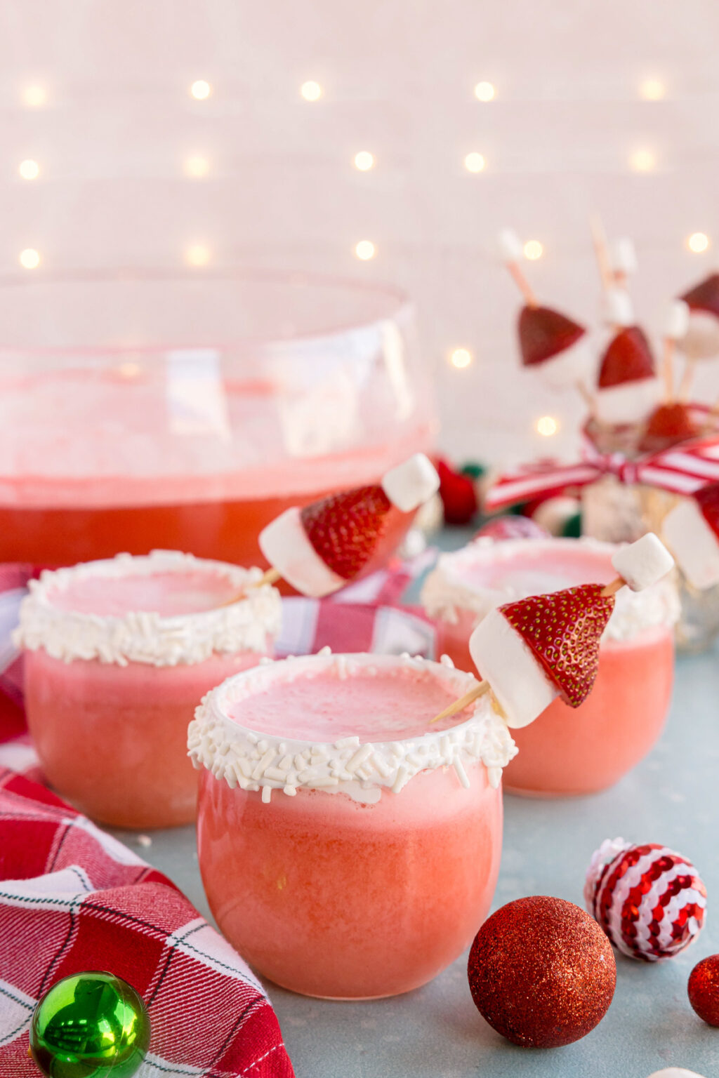 Santa Claus Christmas Punch for Kids - Play Party Plan