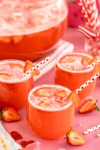 Easy Strawberry Punch - Play Party Plan