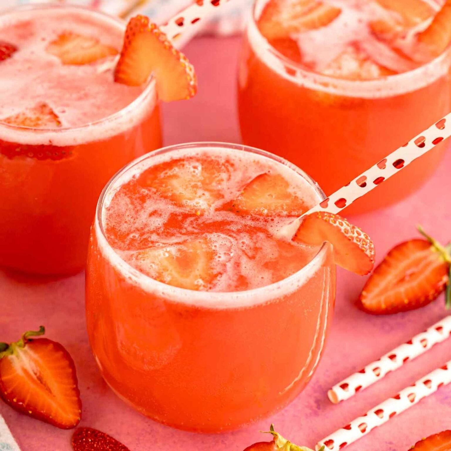 Easy Strawberry Punch - Play Party Plan