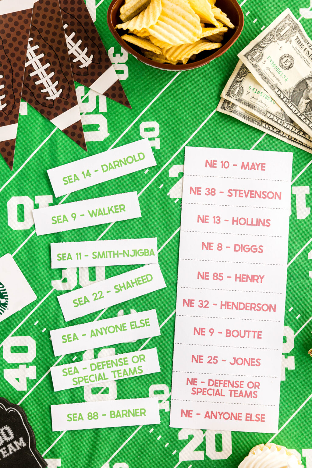 Super Scorers Printable Super Bowl Game - Play Party Plan