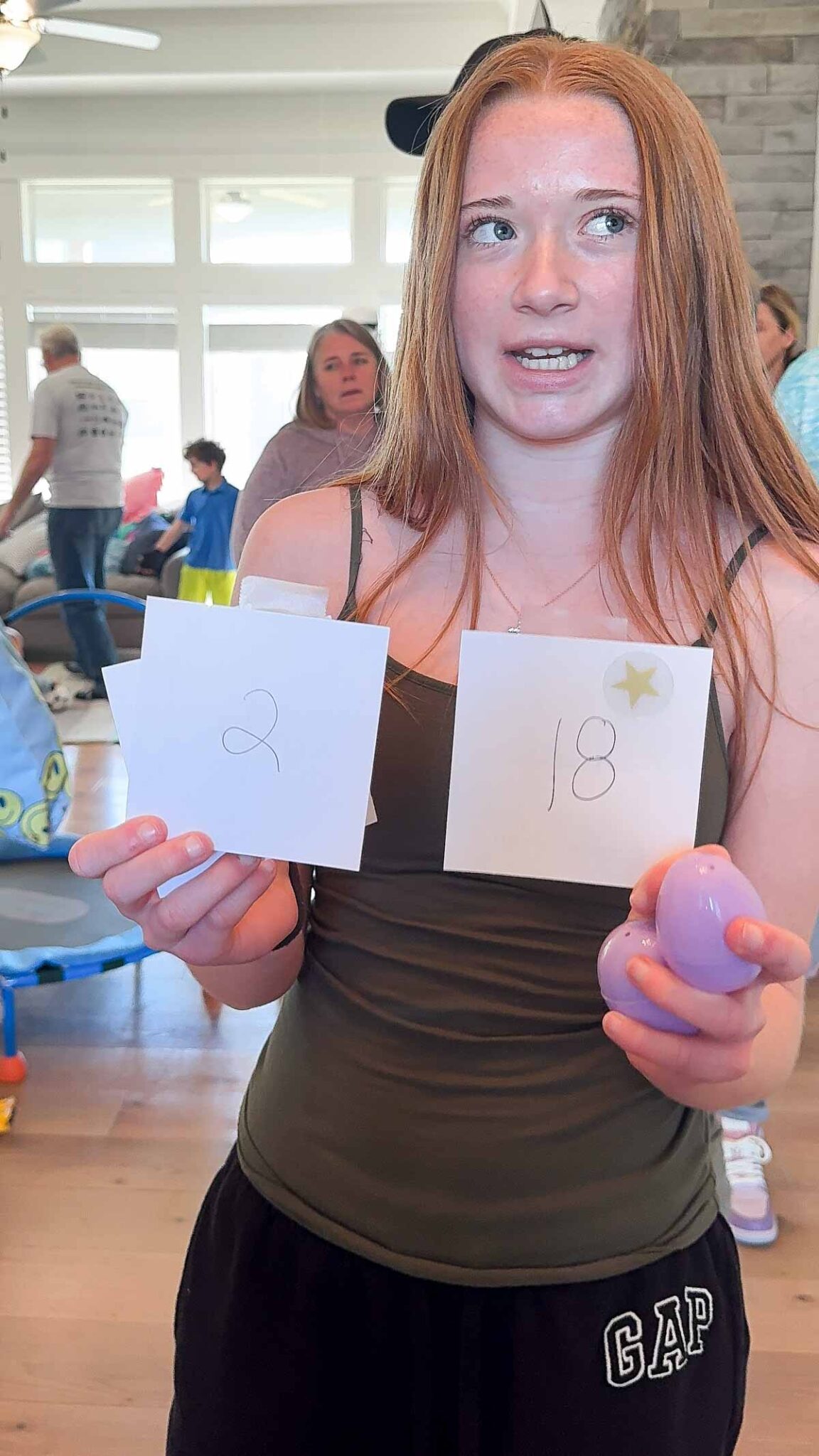 Picture Wall Egg Hunt Idea - Play Party Plan