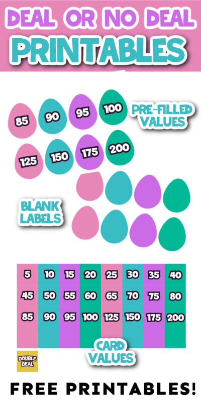 Easter Deal or No Deal Game (Cash or Hatch) - Play Party Plan