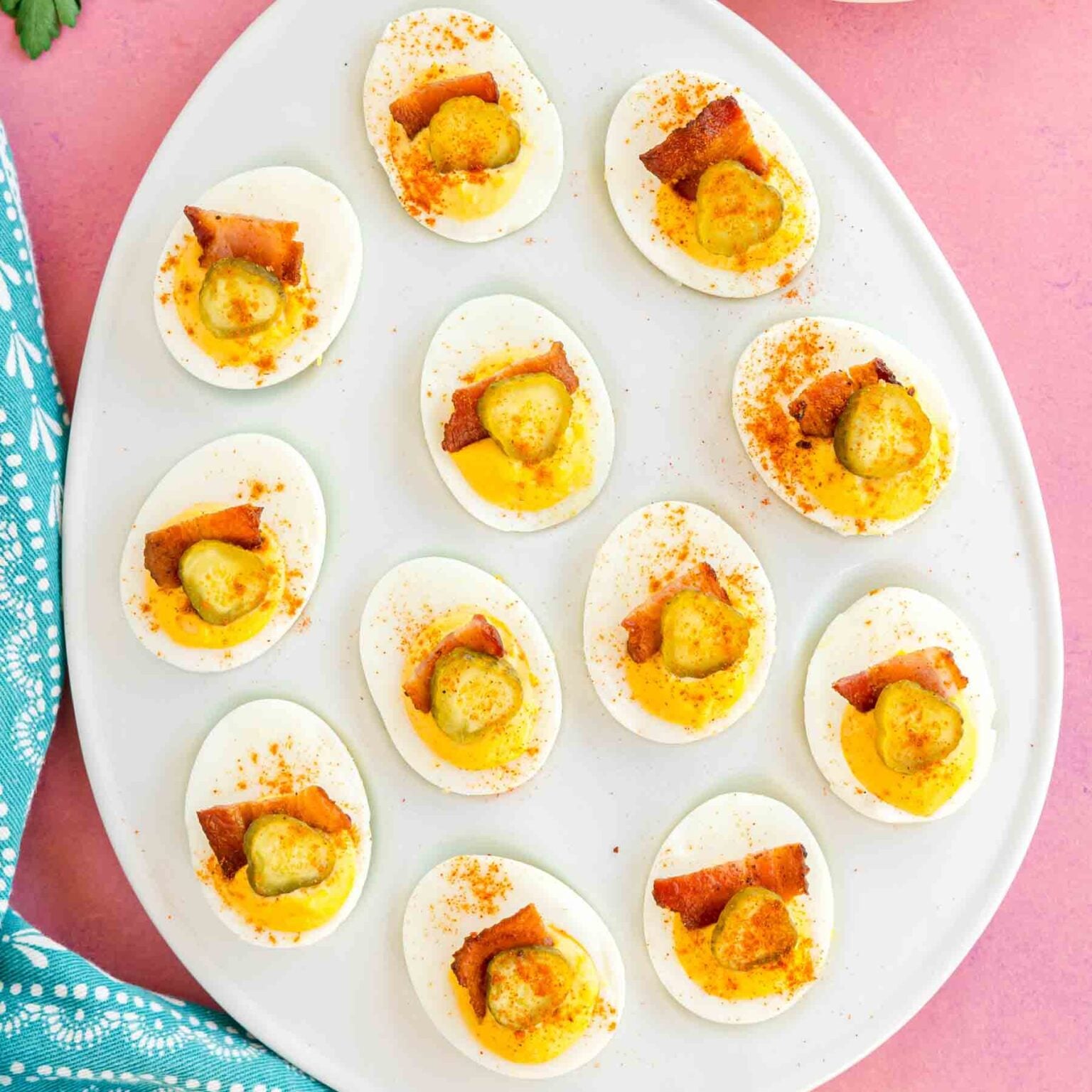 Easy Million Dollar Deviled Eggs