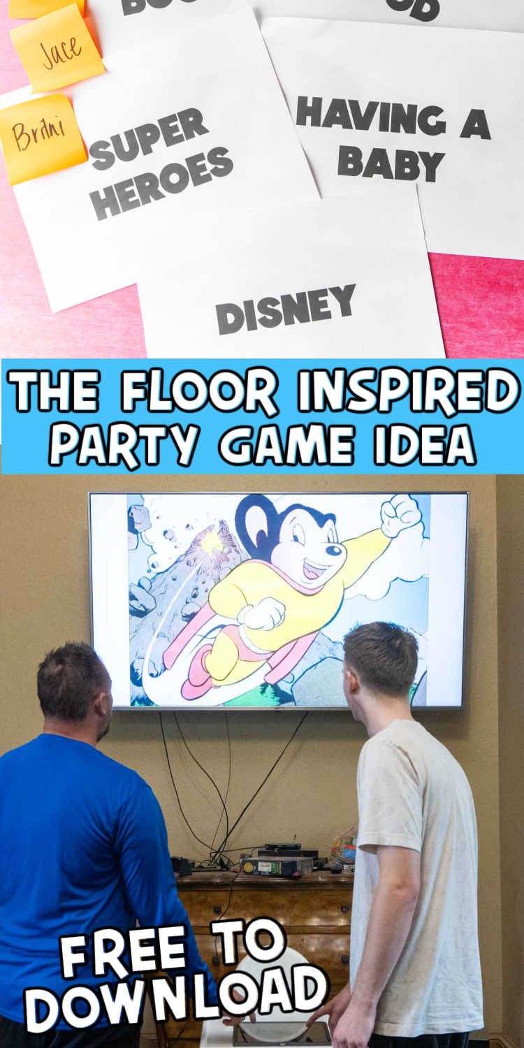 The Floor Inspired Party Game - Play Party Plan