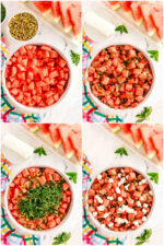 Watermelon Mint Salad - Play Party Plan