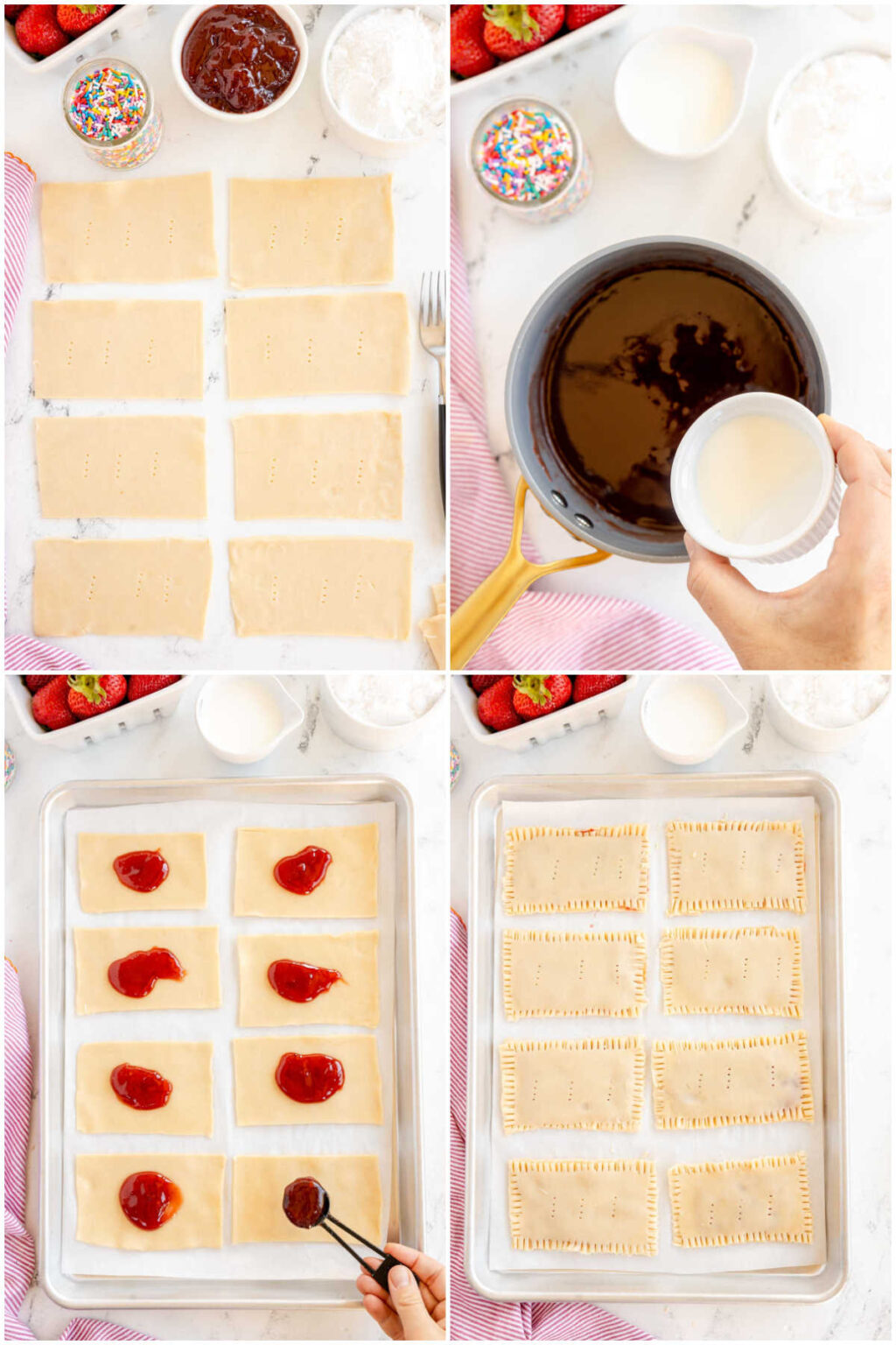 Homemade Pop Tarts with Pie Crust - Play Party Plan