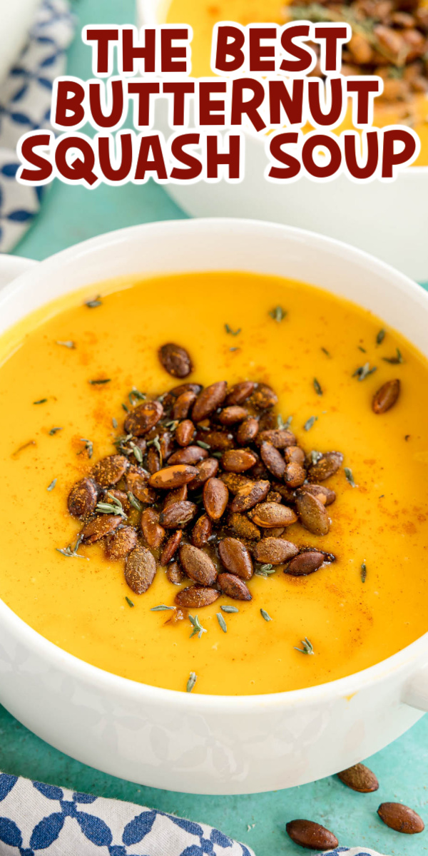 Creamy Butternut Squash Soup - Play Party Plan