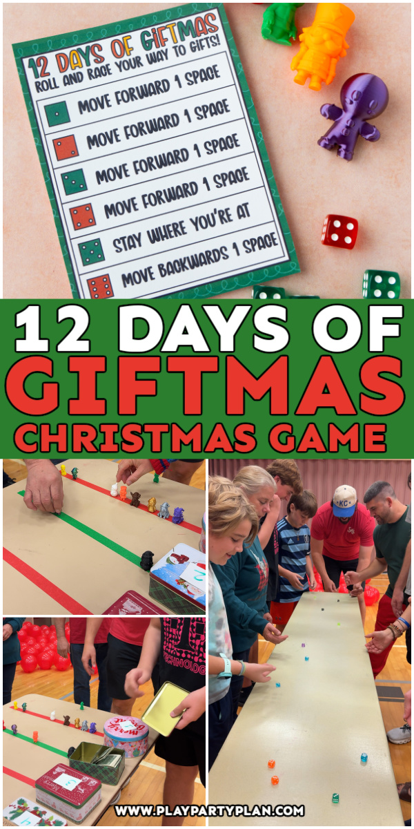 12 Days of Giftmas Christmas Game - Play Party Plan