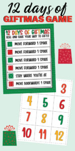 12 Days of Giftmas Christmas Game - Play Party Plan