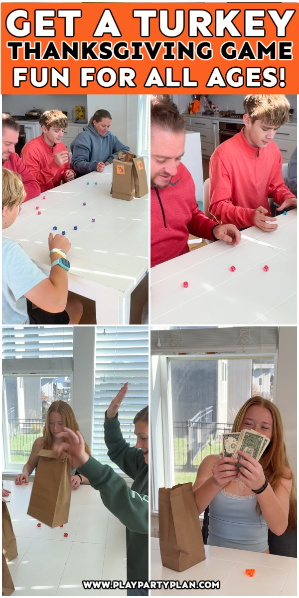 Get a Turkey Thanksgiving Game - Play Party Plan