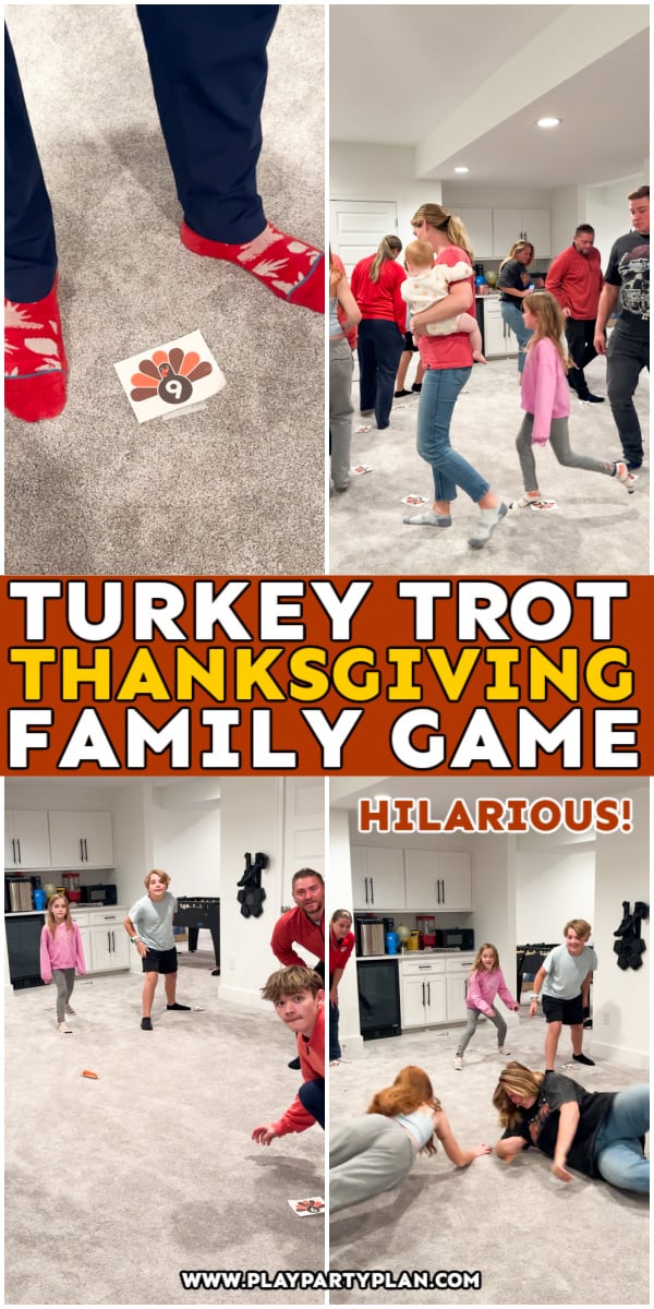 Turkey Trot Thanksgiving Game - Play Party Plan