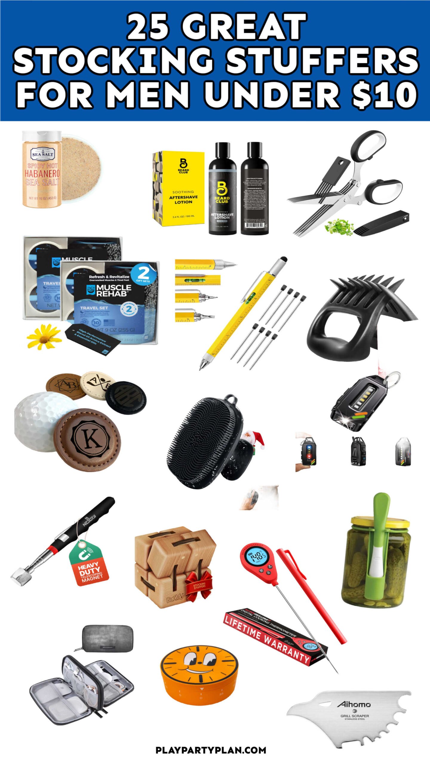 25 Unique Stocking Stuffers for Men Under $10