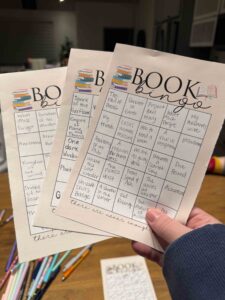 Free Printable Book Bingo Cards
